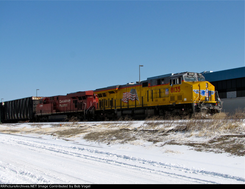 UP 8135 and CP 8780